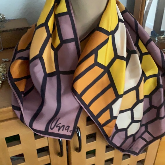 Vera Bradley | Accessories | Vintage Vera Scarf Geometric Pattern Warm ...